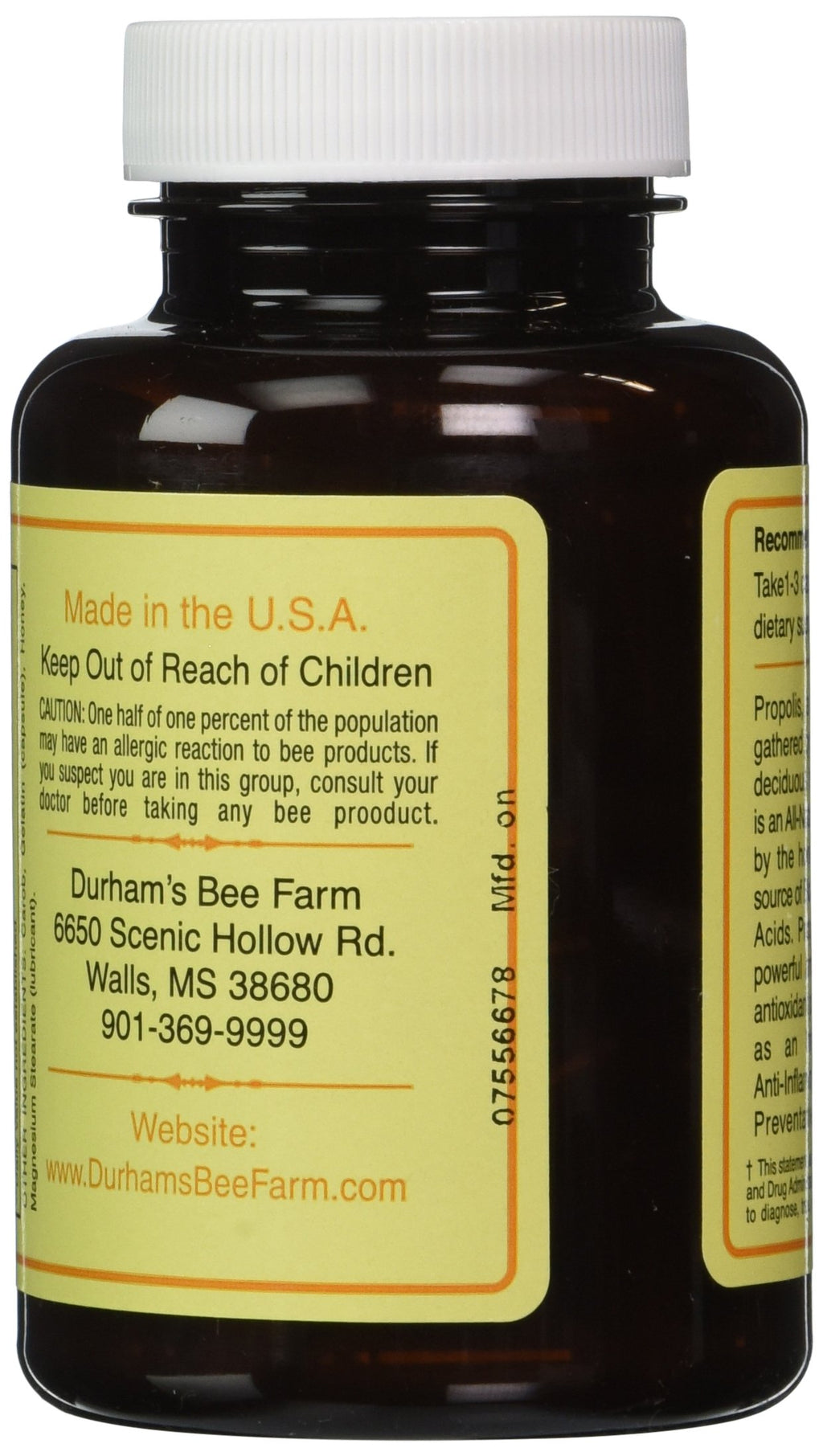 premium royal jelly health capsules