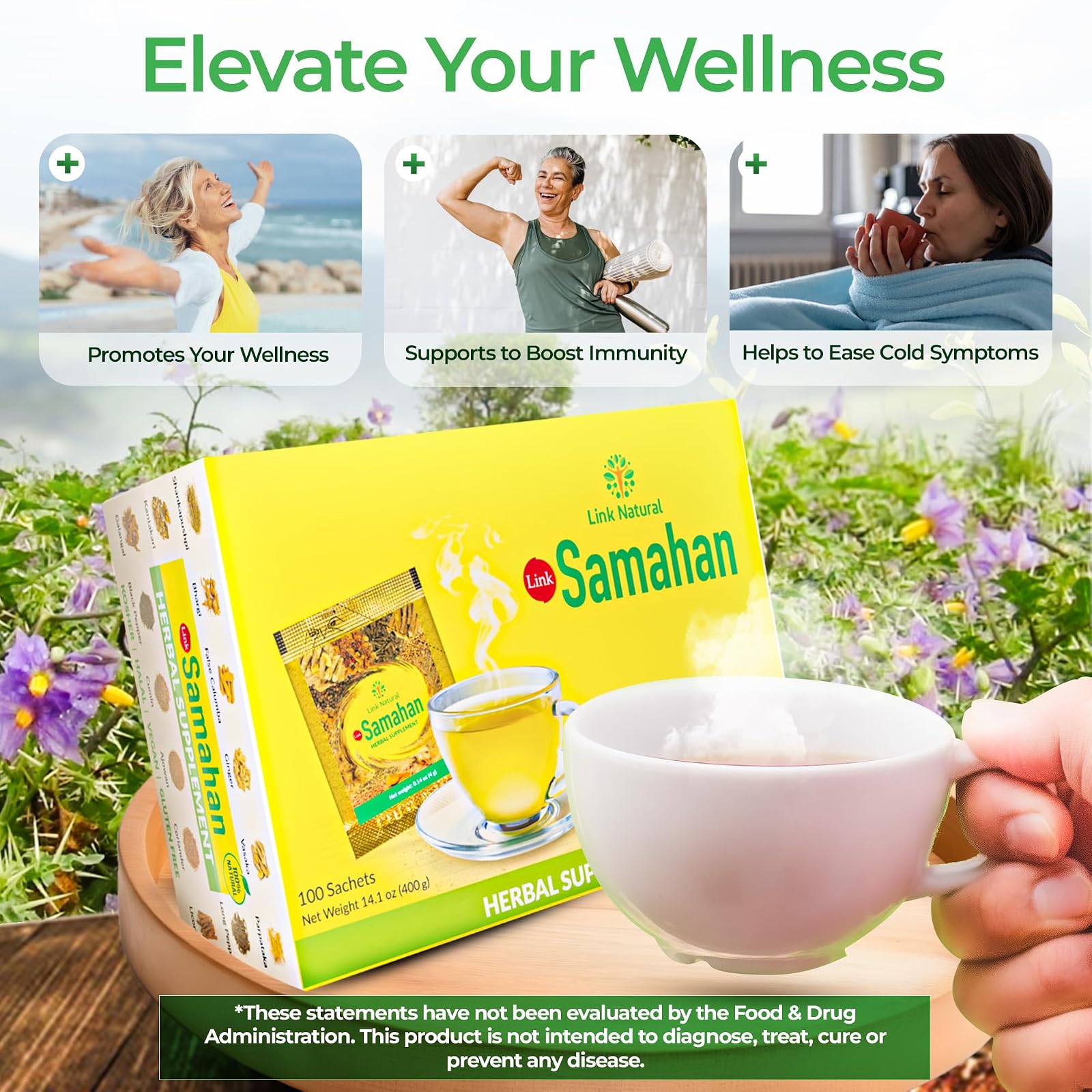 premium SAMAHAN chamomile tea
