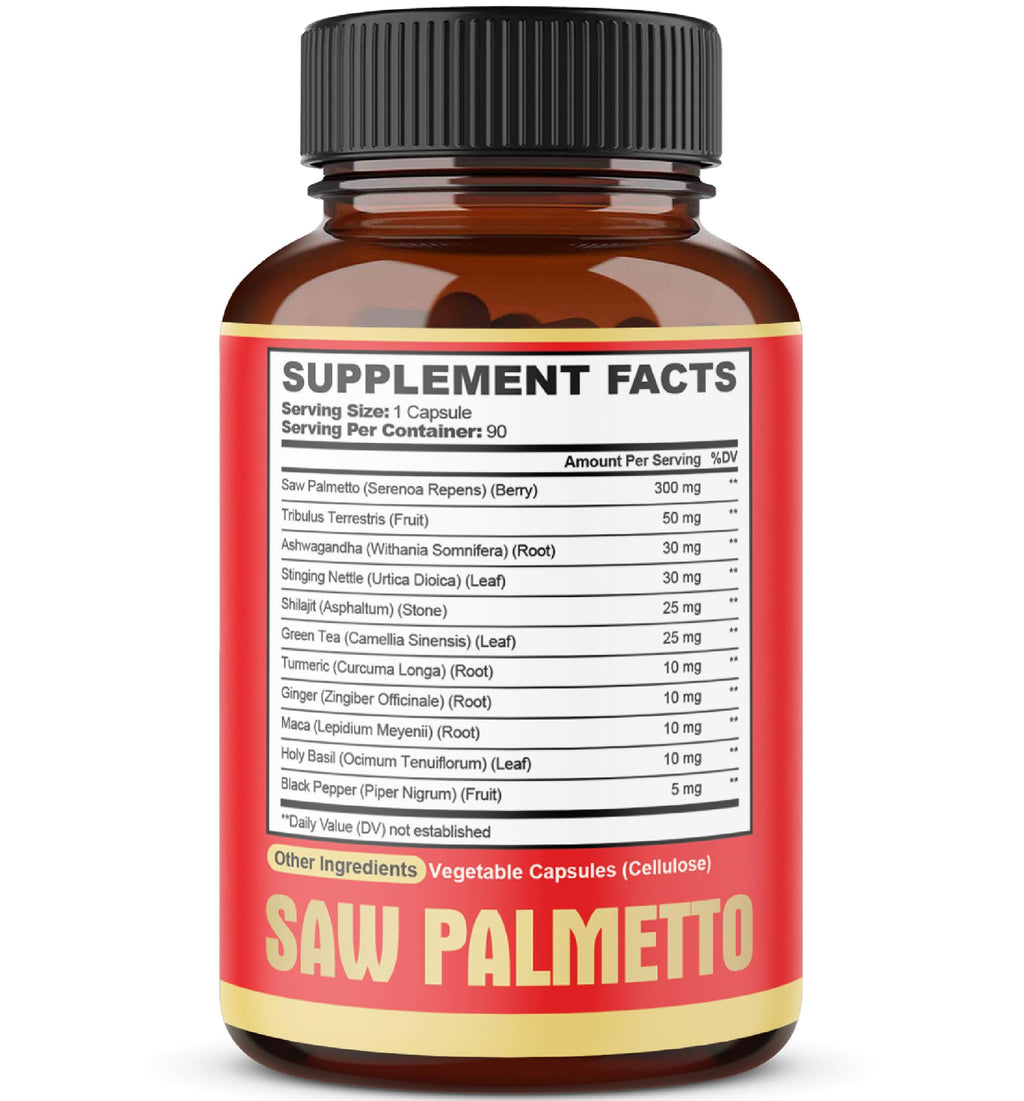 premium saw palmetto for vitality