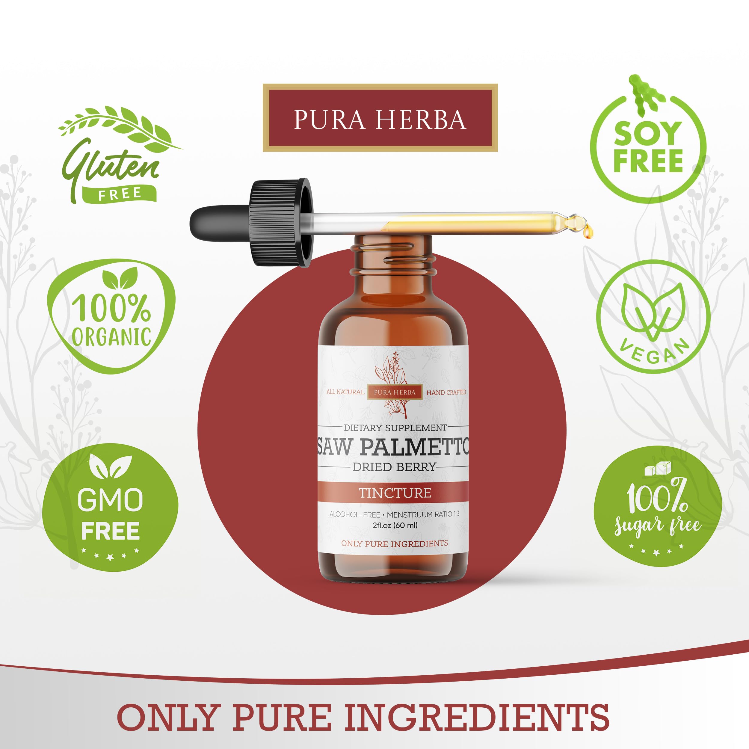 premium saw palmetto liquid supplement