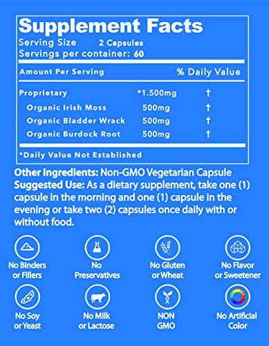 premium sea moss capsules for vitality