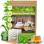 premium sencha green tea bags