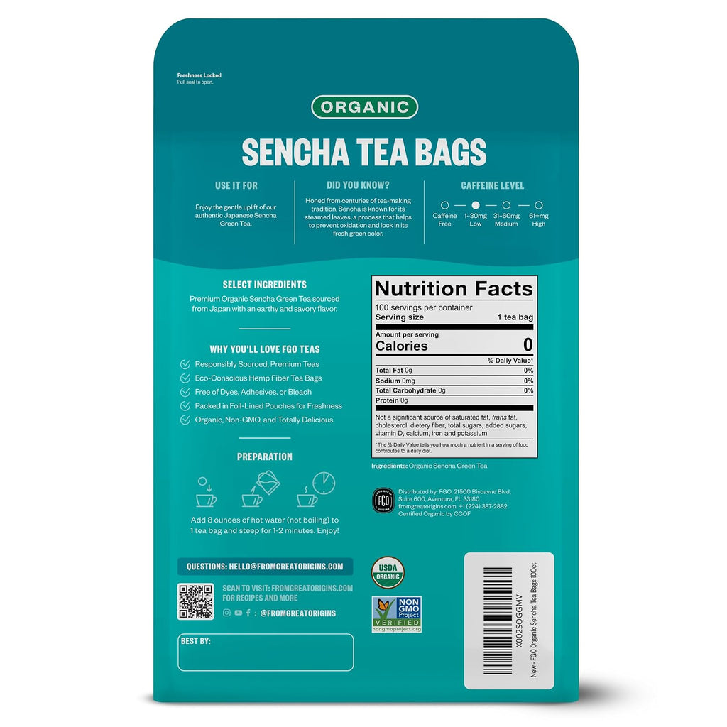 premium sencha green tea blend