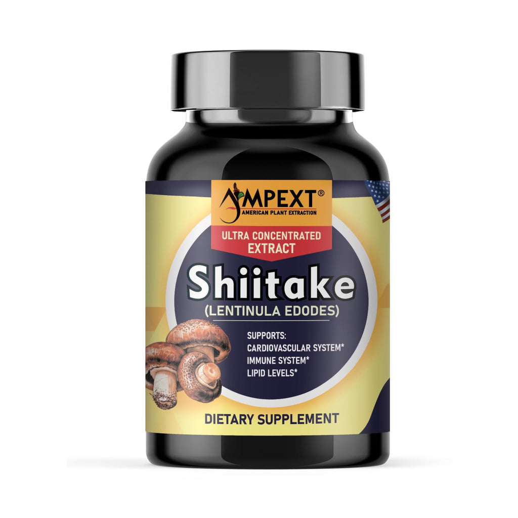 Premium shiitake mushroom extract capsules