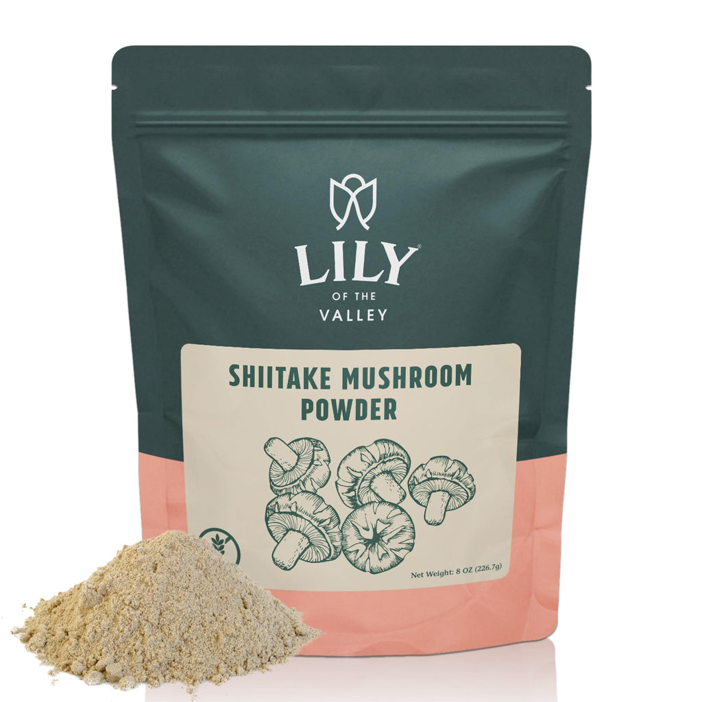 premium shiitake mushroom powder