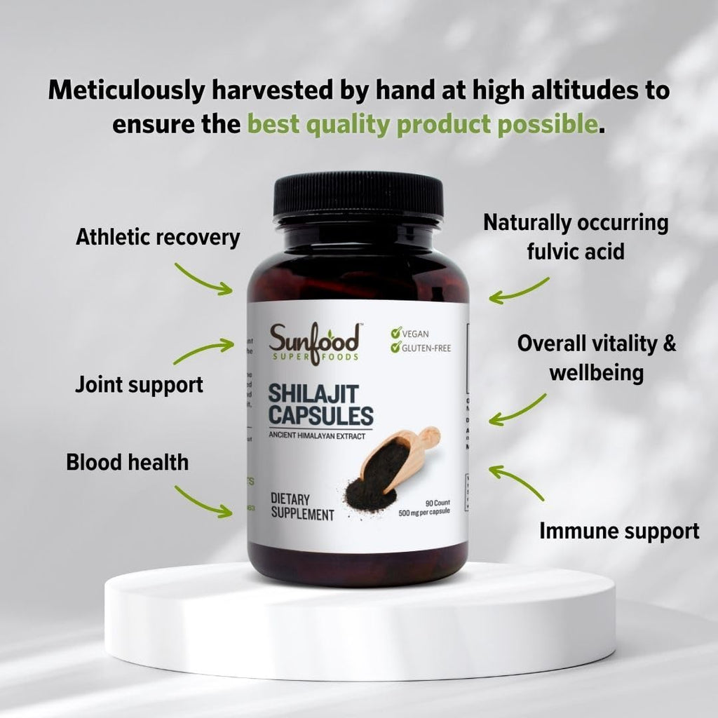 premium shilajit capsules for immunity