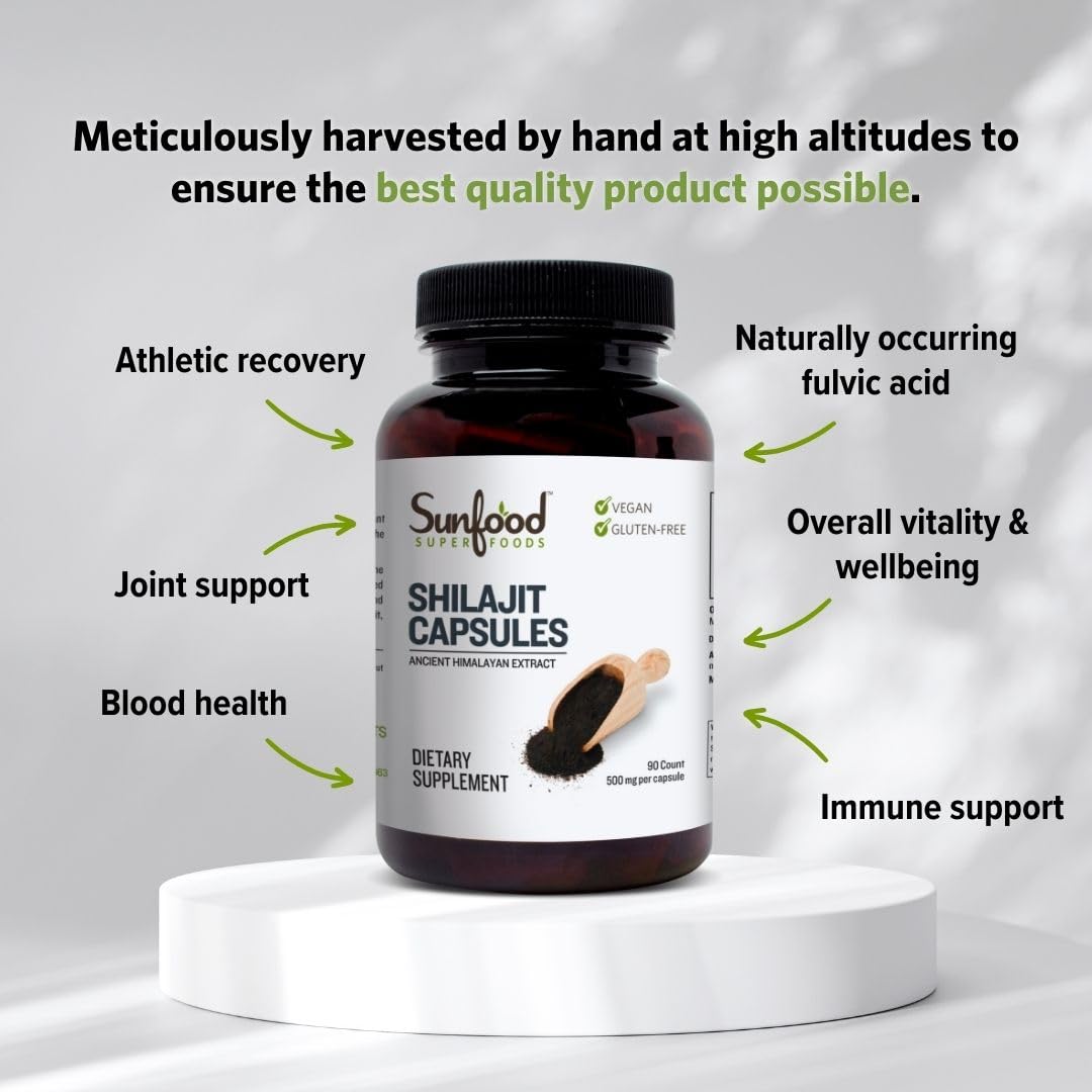 premium shilajit capsules for immunity