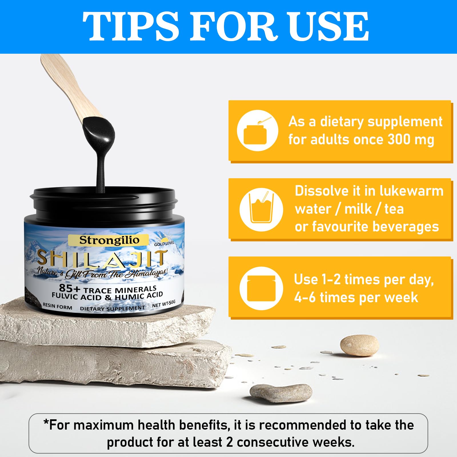 Premium Shilajit for enhanced performance