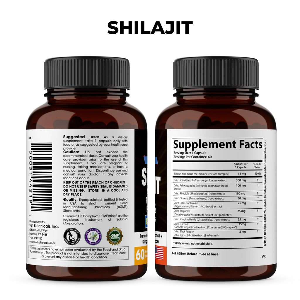 premium shilajit for overall wellness