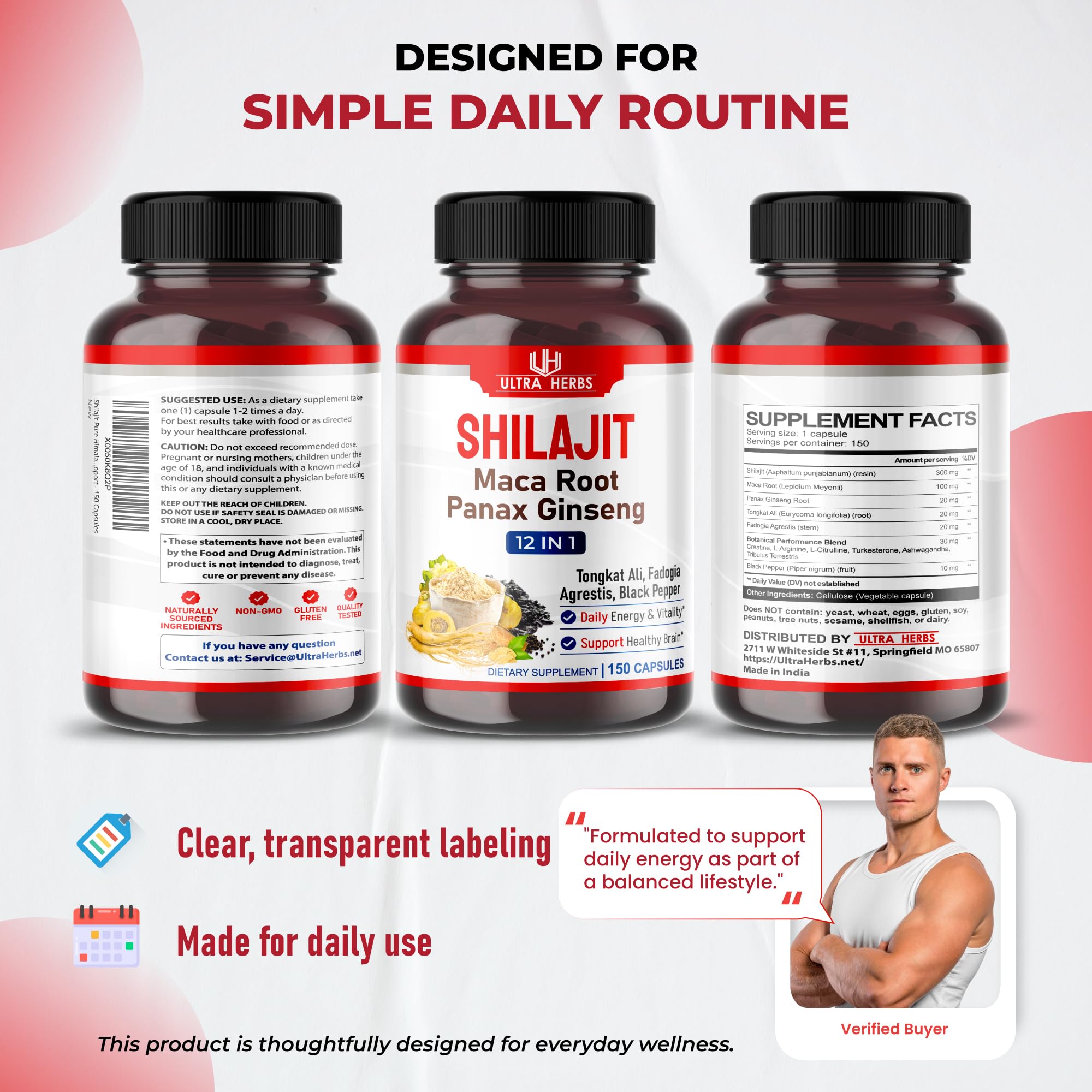 Premium shilajit for vitality and health