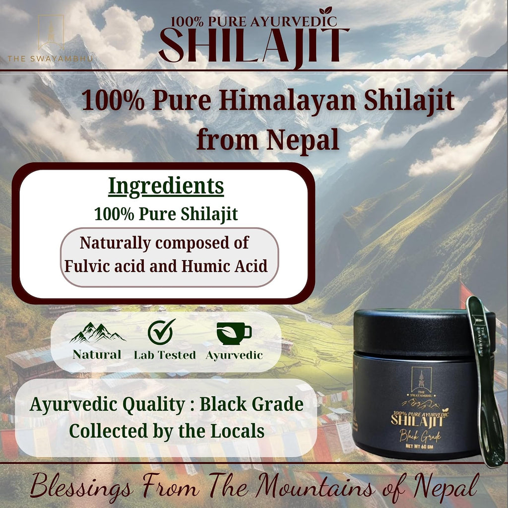 premium shilajit for vitality
