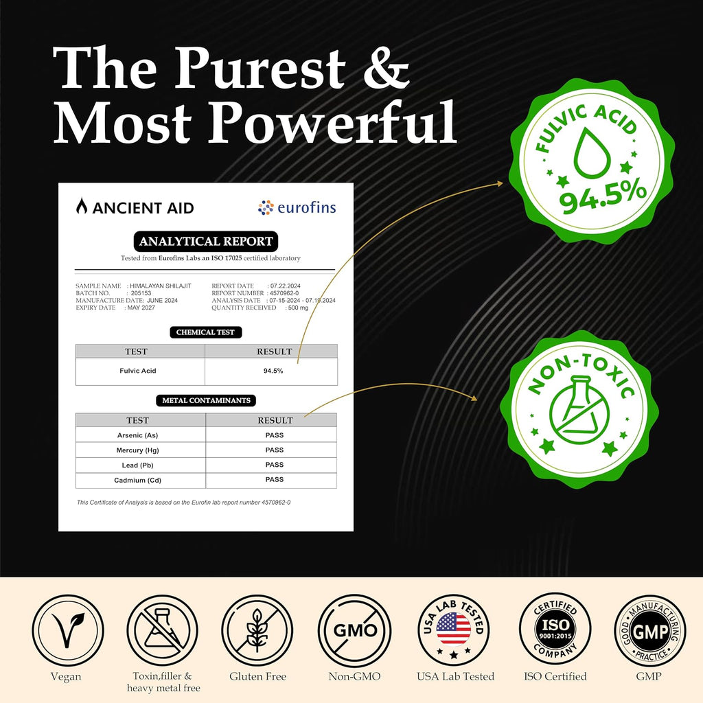 premium shilajit for vitality
