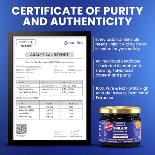 premium shilajit for vitality