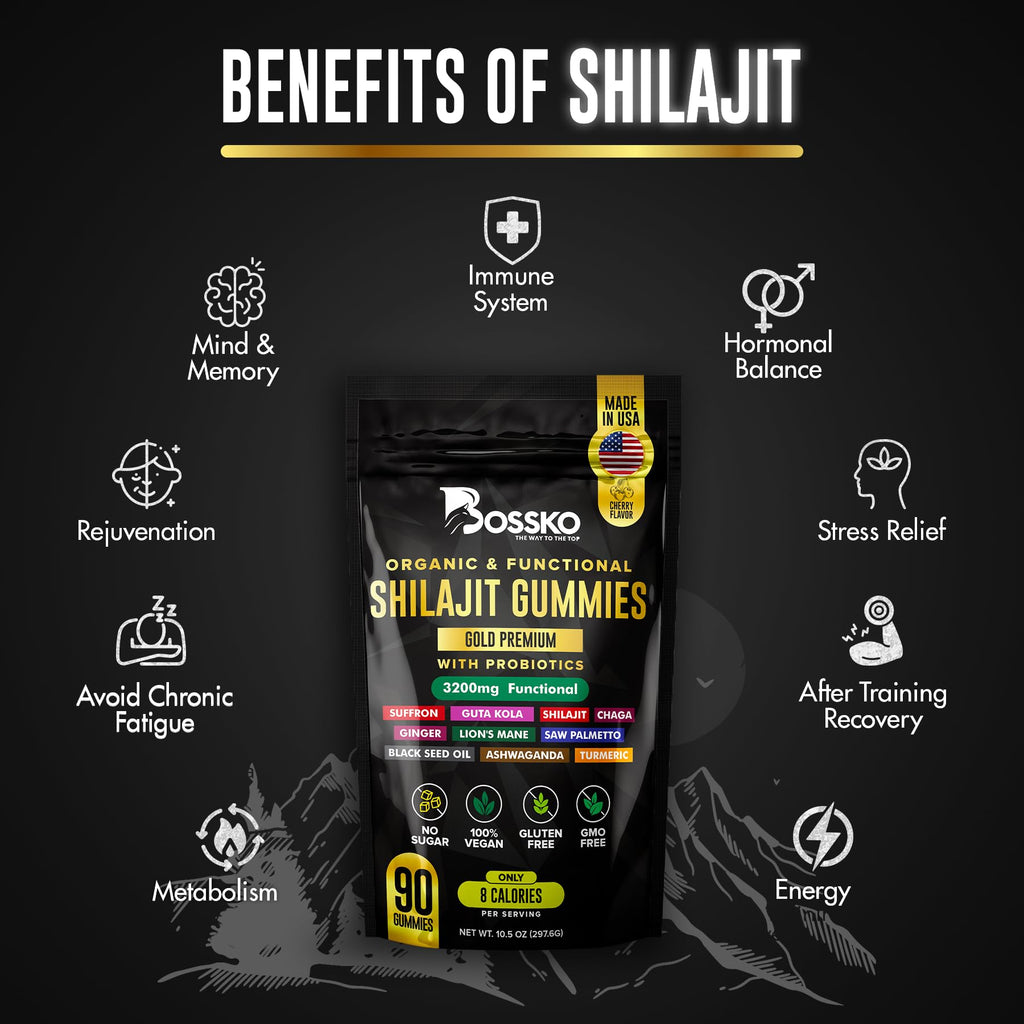 premium shilajit gummies for daily use
