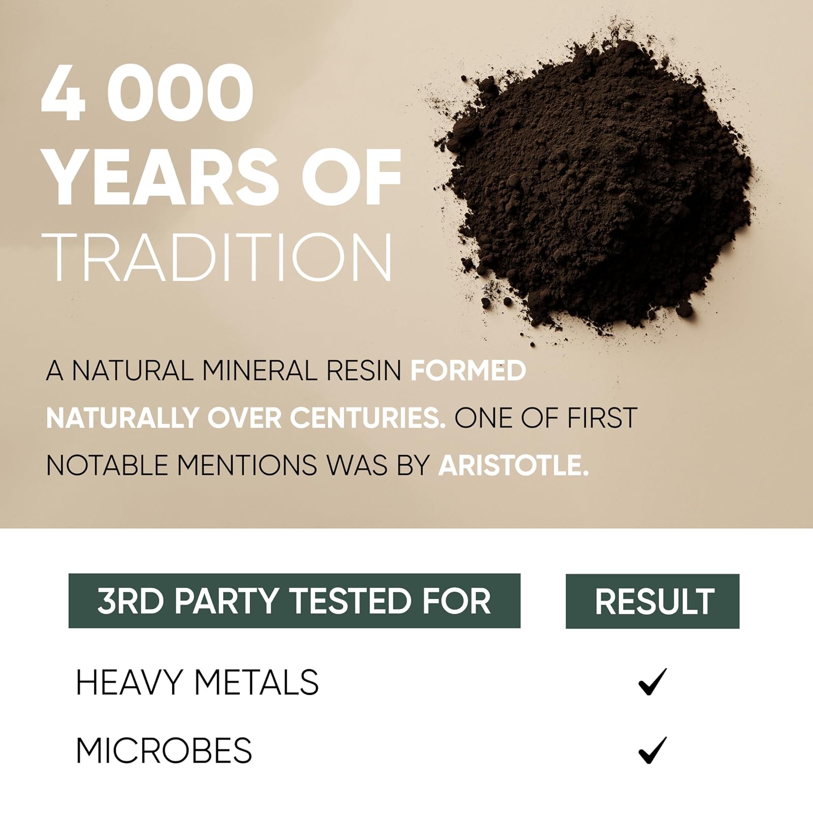 premium shilajit powder for health