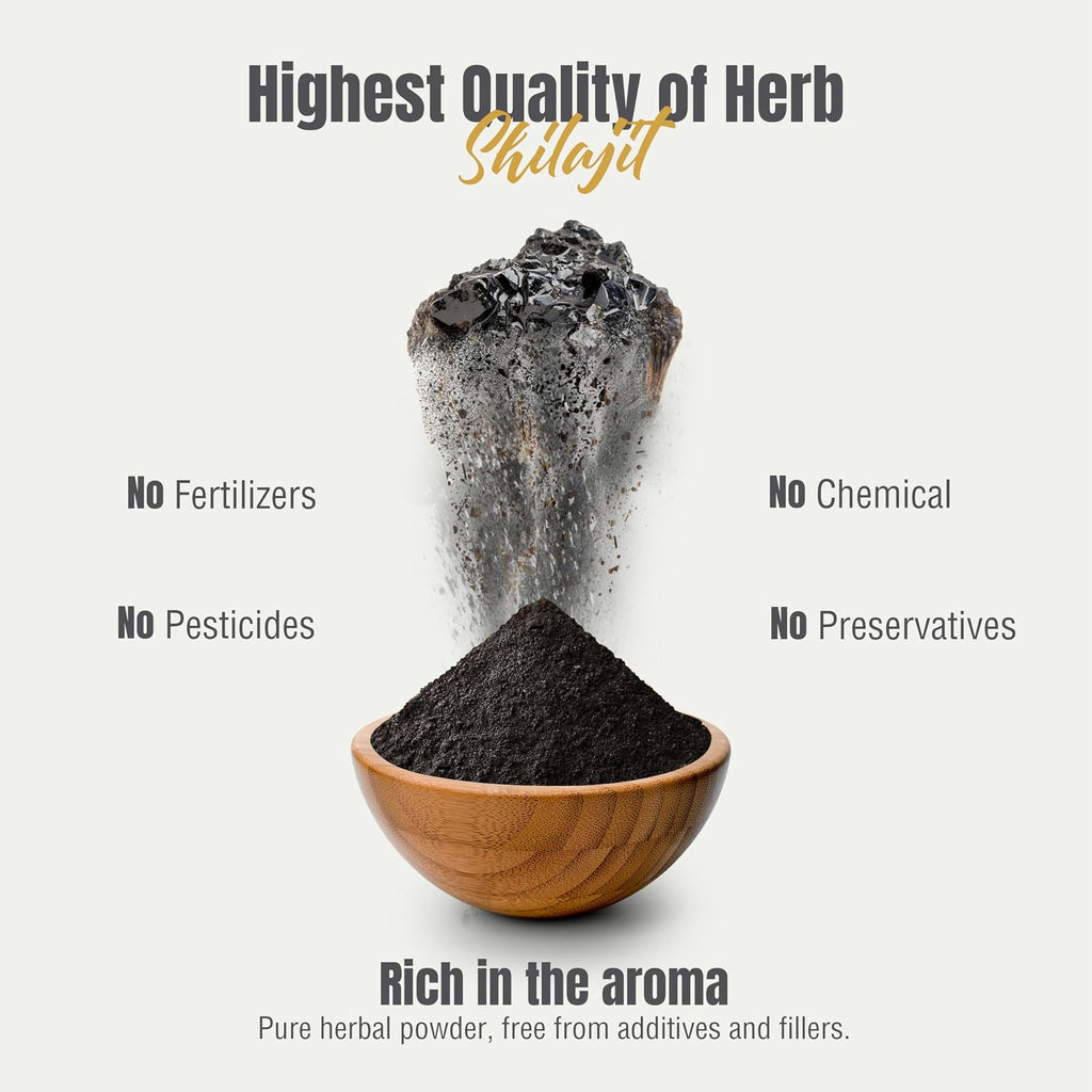 Premium Shilajit Powder for recovery