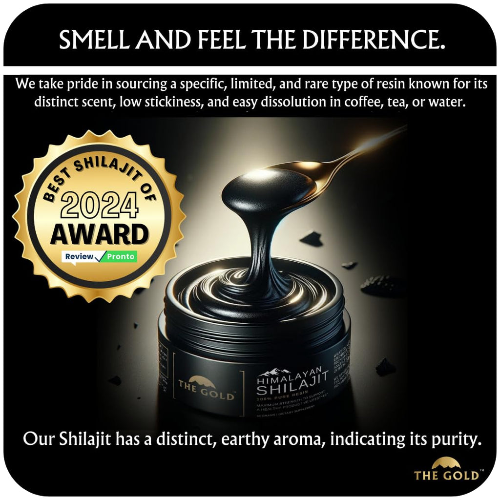 premium shilajit resin benefits