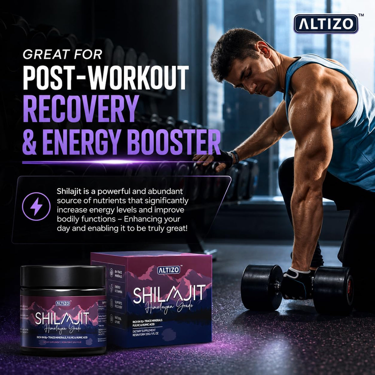 Premium Shilajit resin for detox