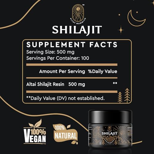 Premium Shilajit resin for energy support