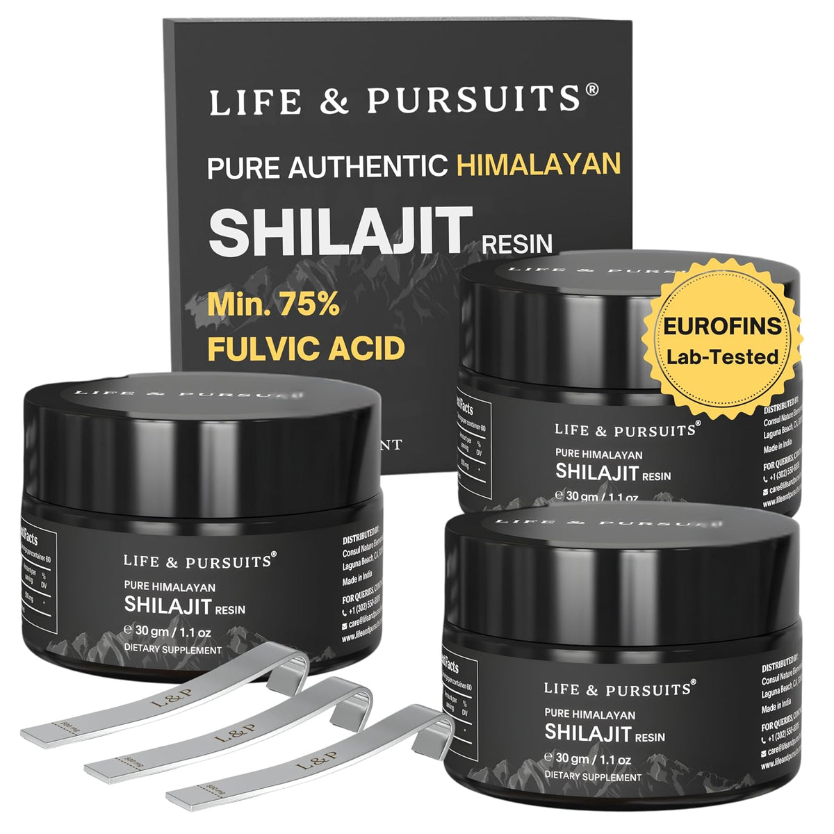 premium shilajit resin for energy