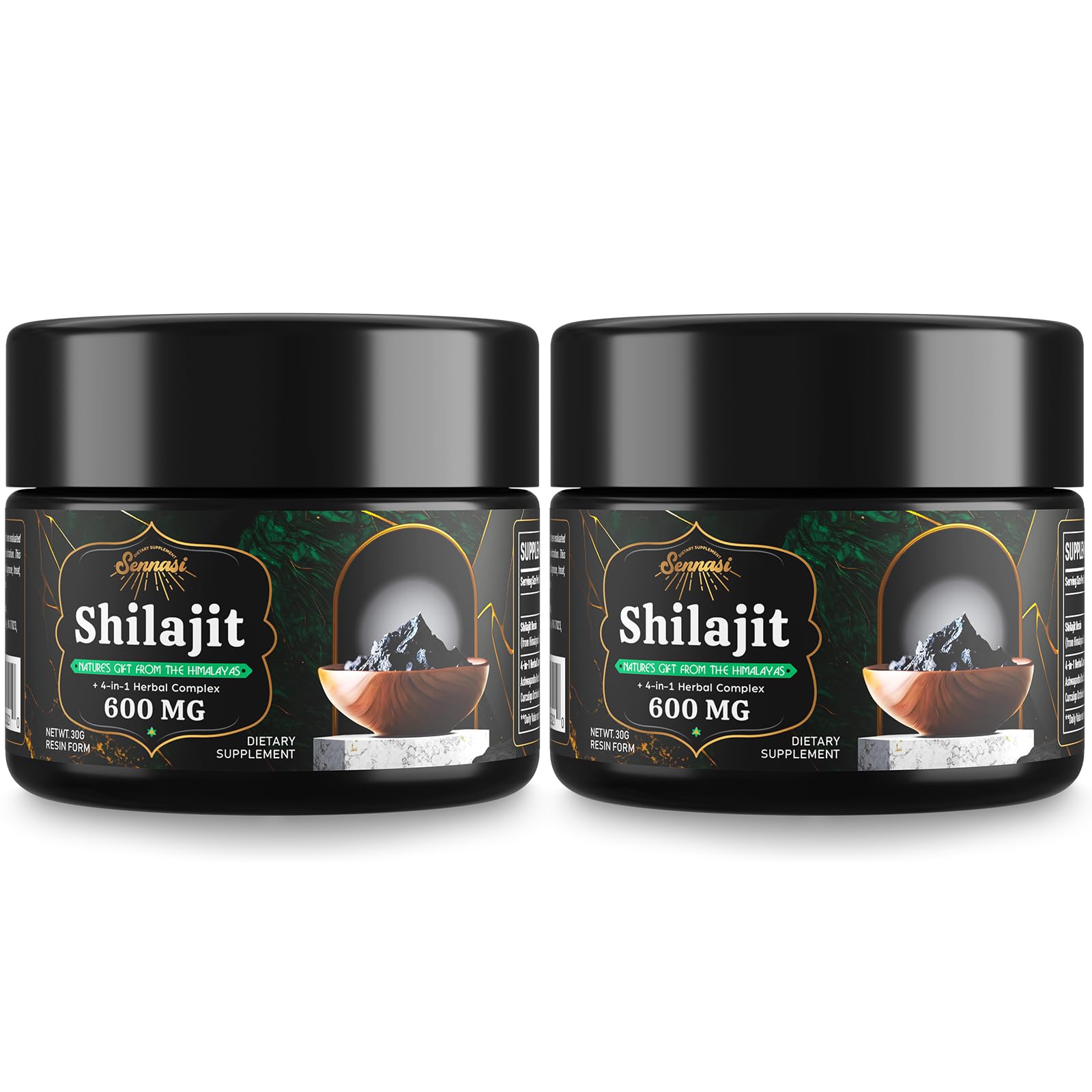 premium shilajit resin supplement