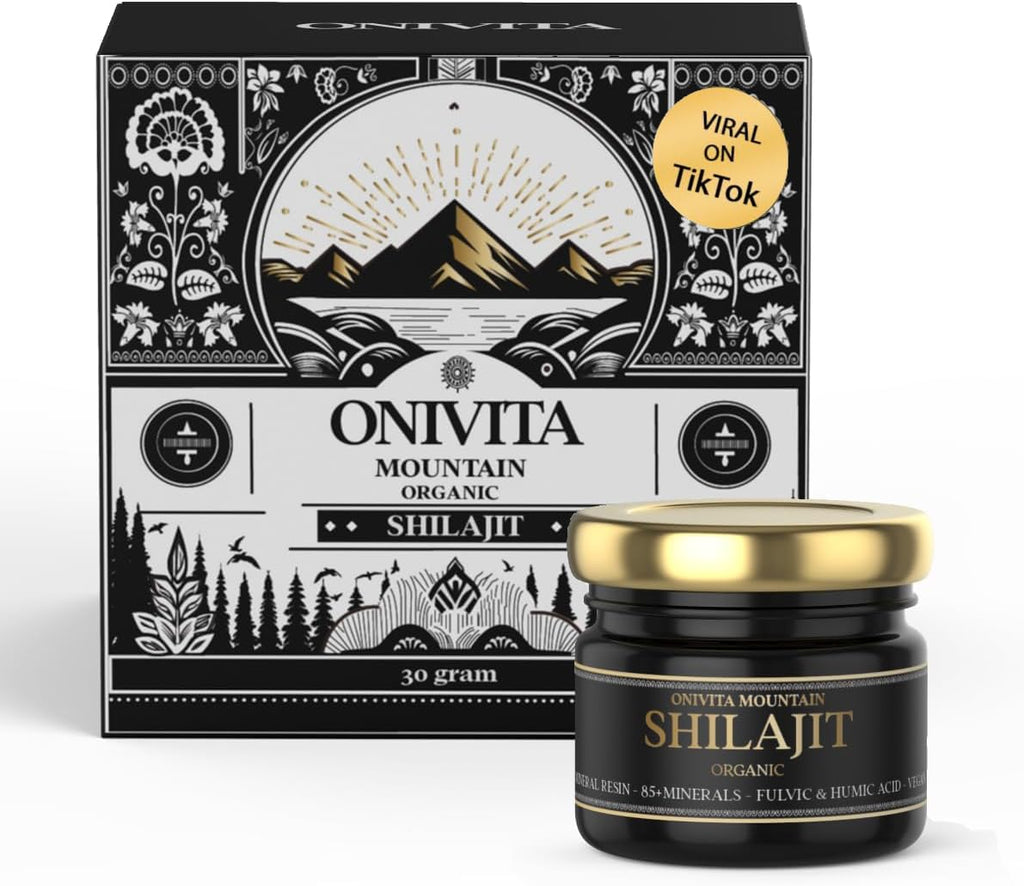 premium shilajit resin supplement