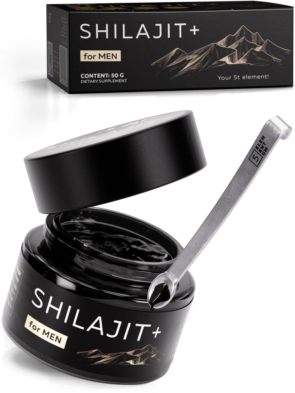 premium shilajit trace minerals supplement