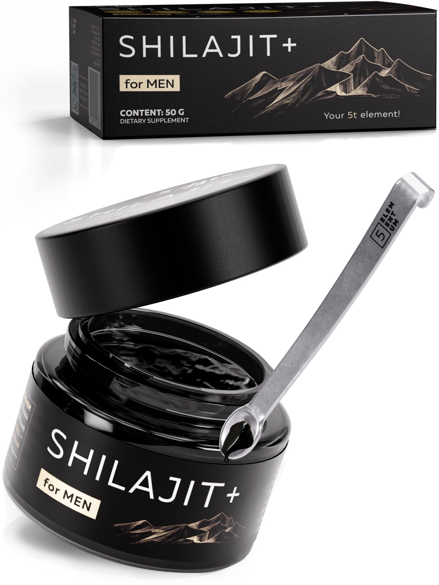 premium shilajit trace minerals supplement