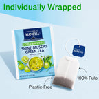 premium Shine Muscat grape green tea