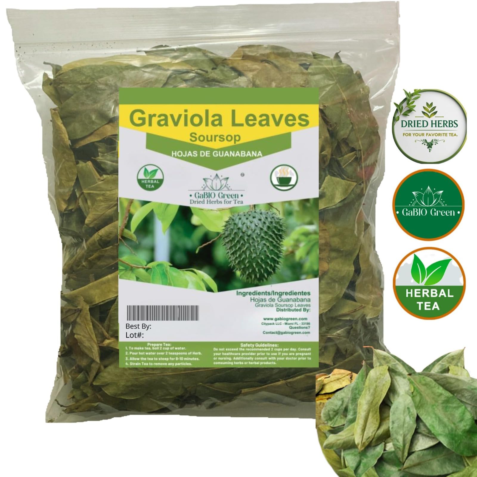 premium soursop leaves for brewing