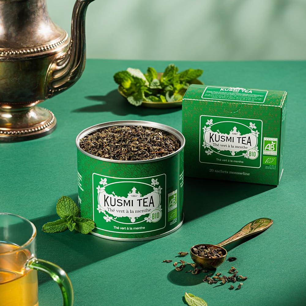 premium spearmint green tea experience