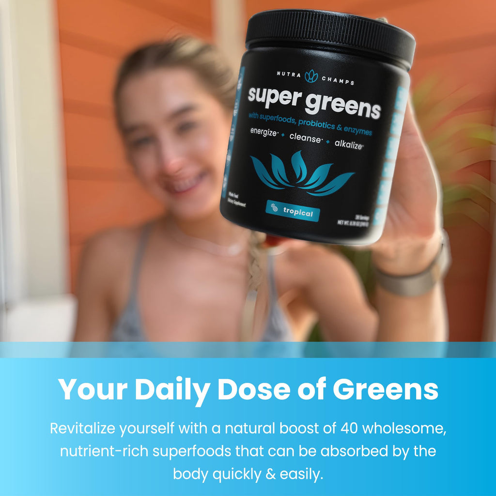 premium spirulina blend with antioxidants