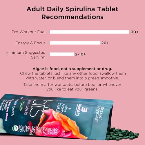 premium spirulina for beauty benefits