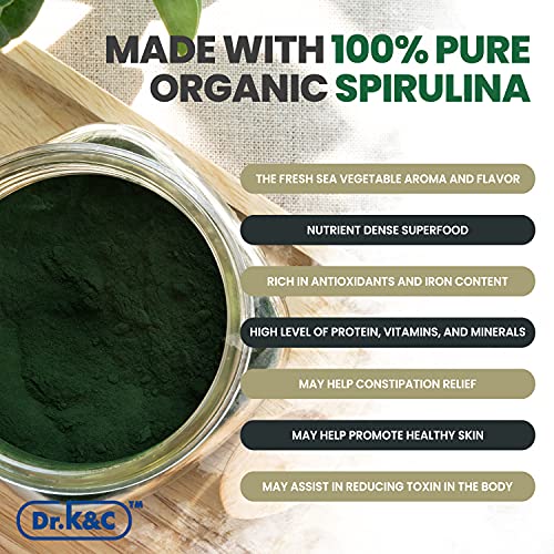 premium spirulina for overall wellness