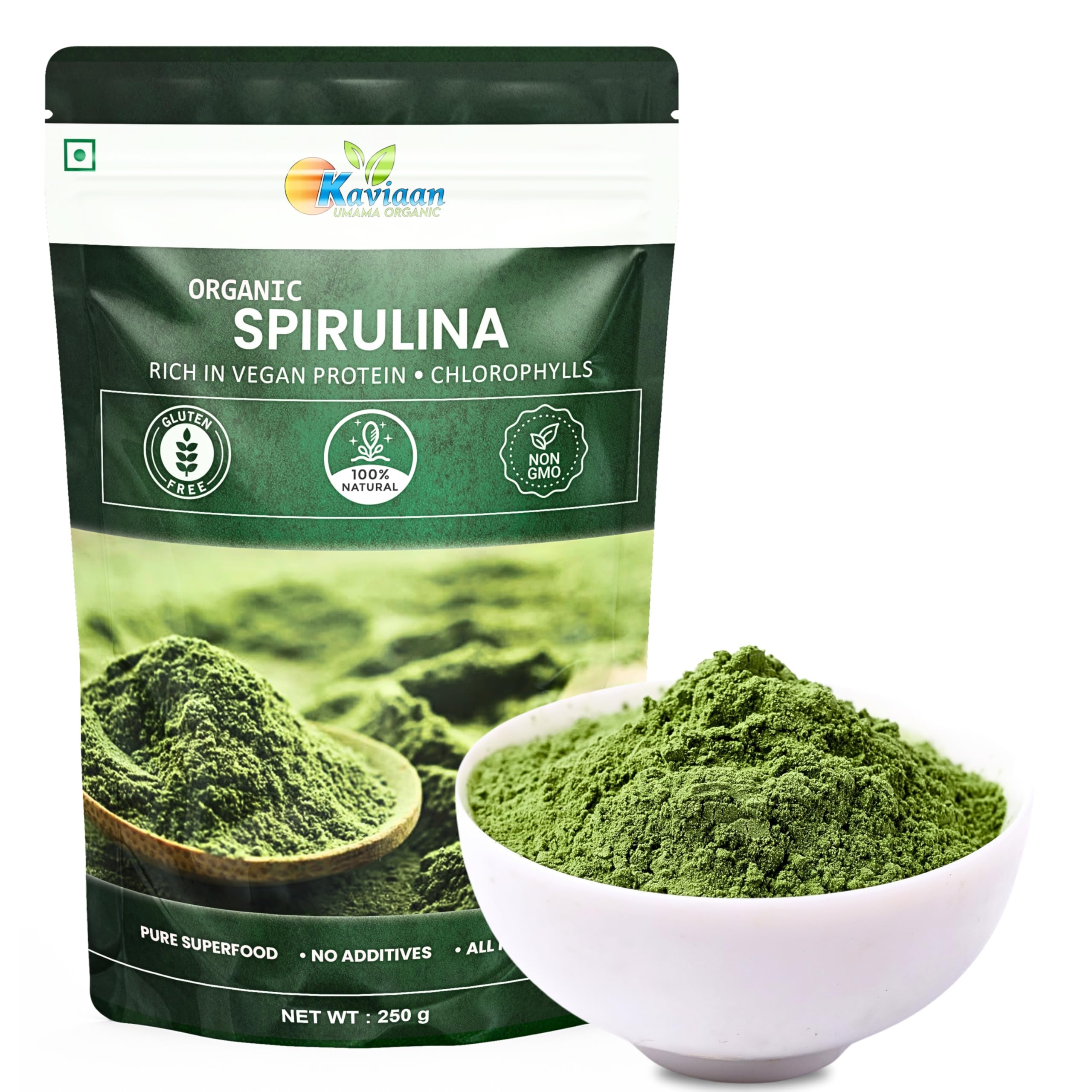 premium spirulina powder for energy