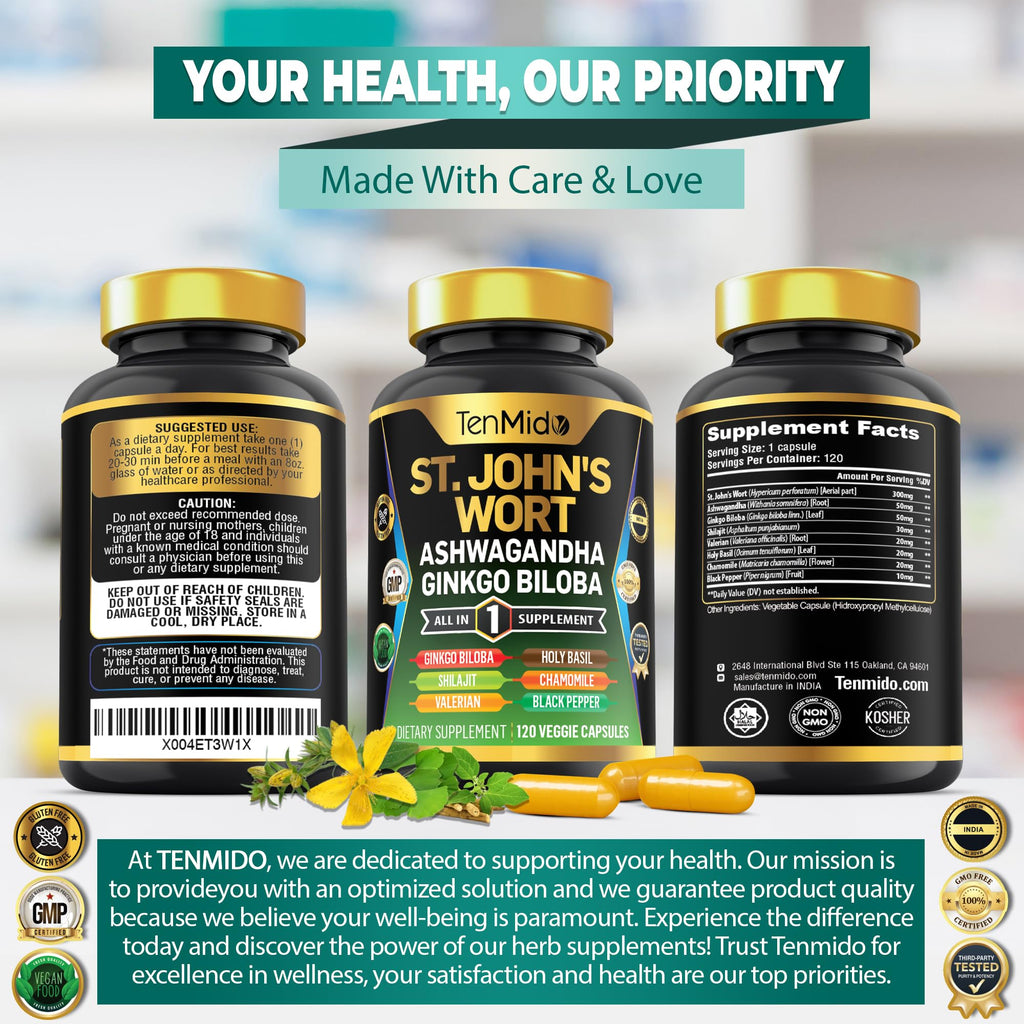 premium st. john's wort formula