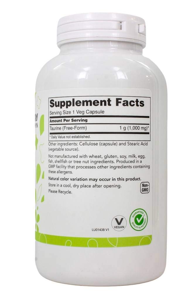 premium taurine 1000 mg for vitality