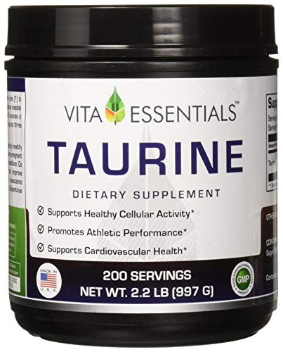 premium taurine powder supplement