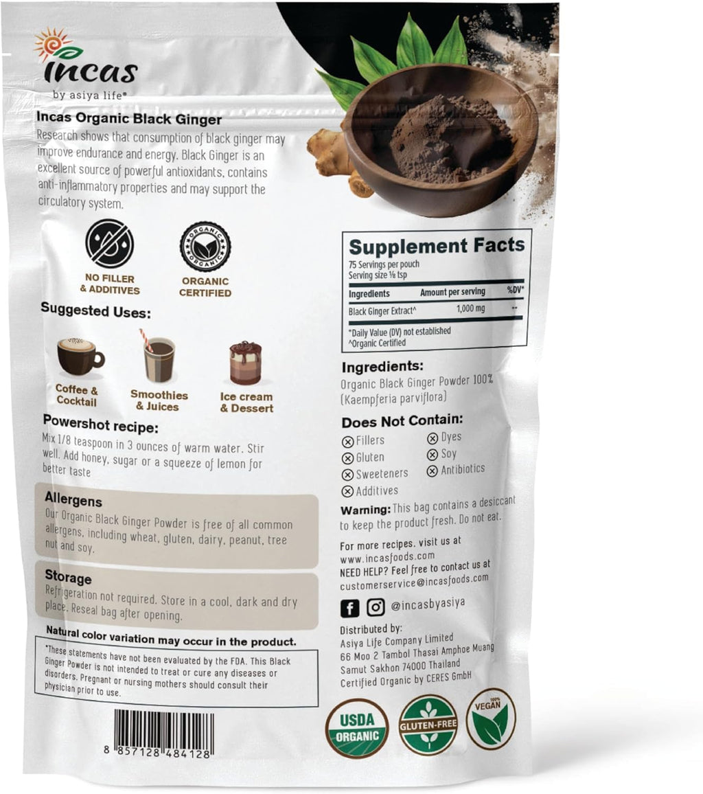 premium Thai black ginger