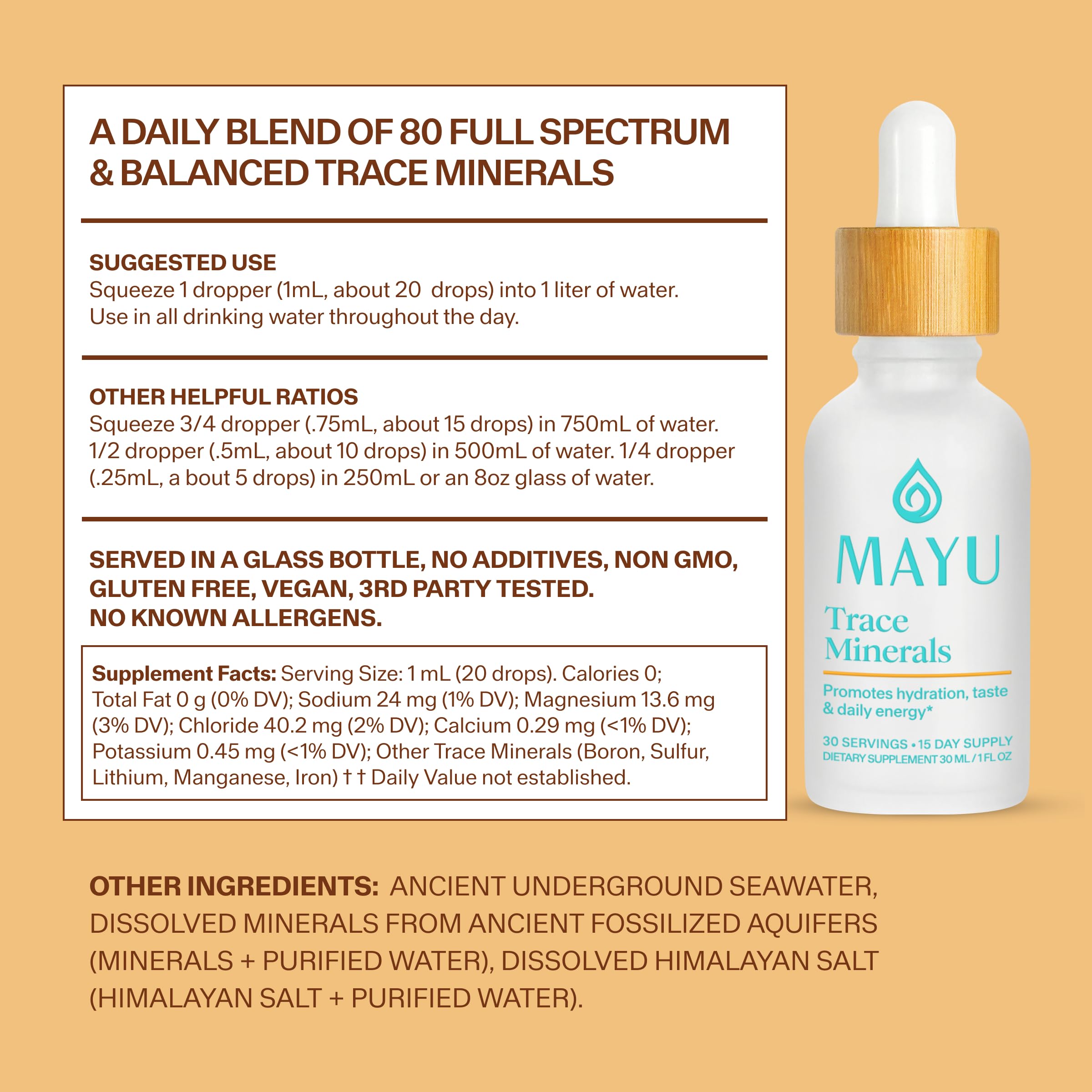 premium trace minerals for vitality