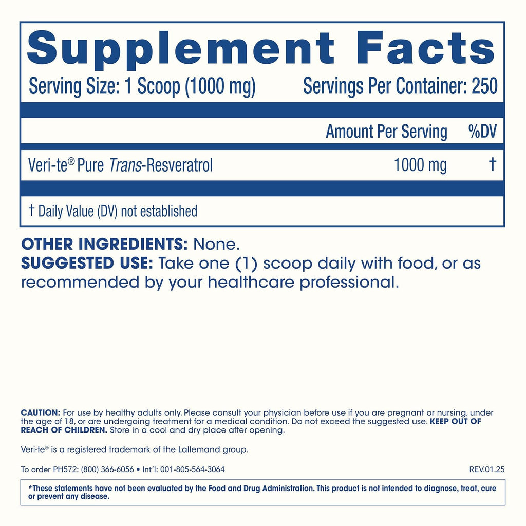 Premium Trans Resveratrol for vitality