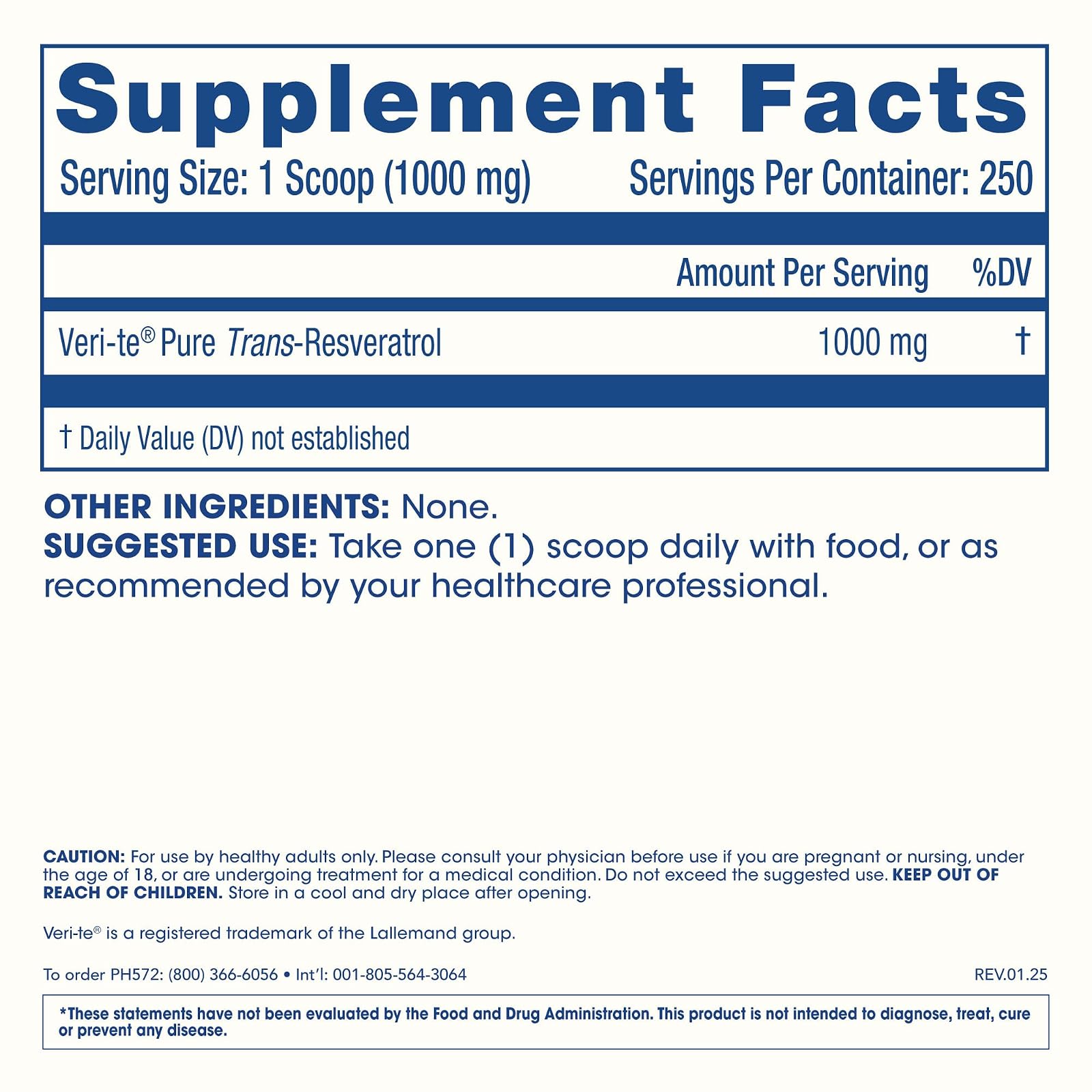 Premium Trans Resveratrol for vitality