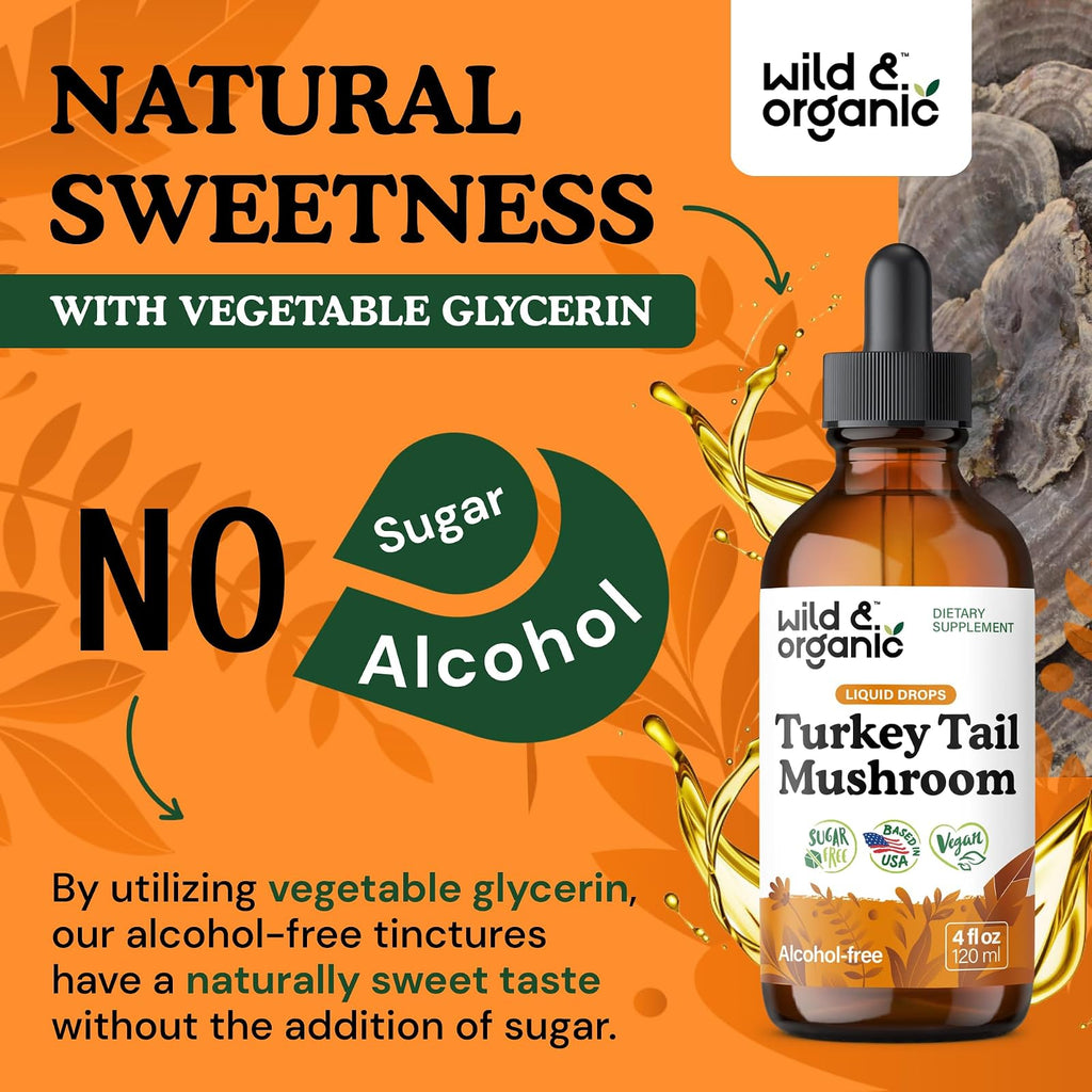 premium turkey tail mushroom drops