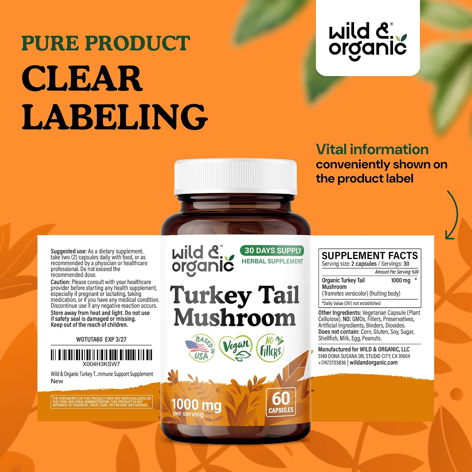 premium turkey tail mushroom extract