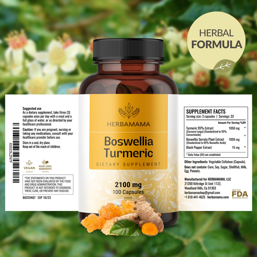 premium turmeric and boswellia blend
