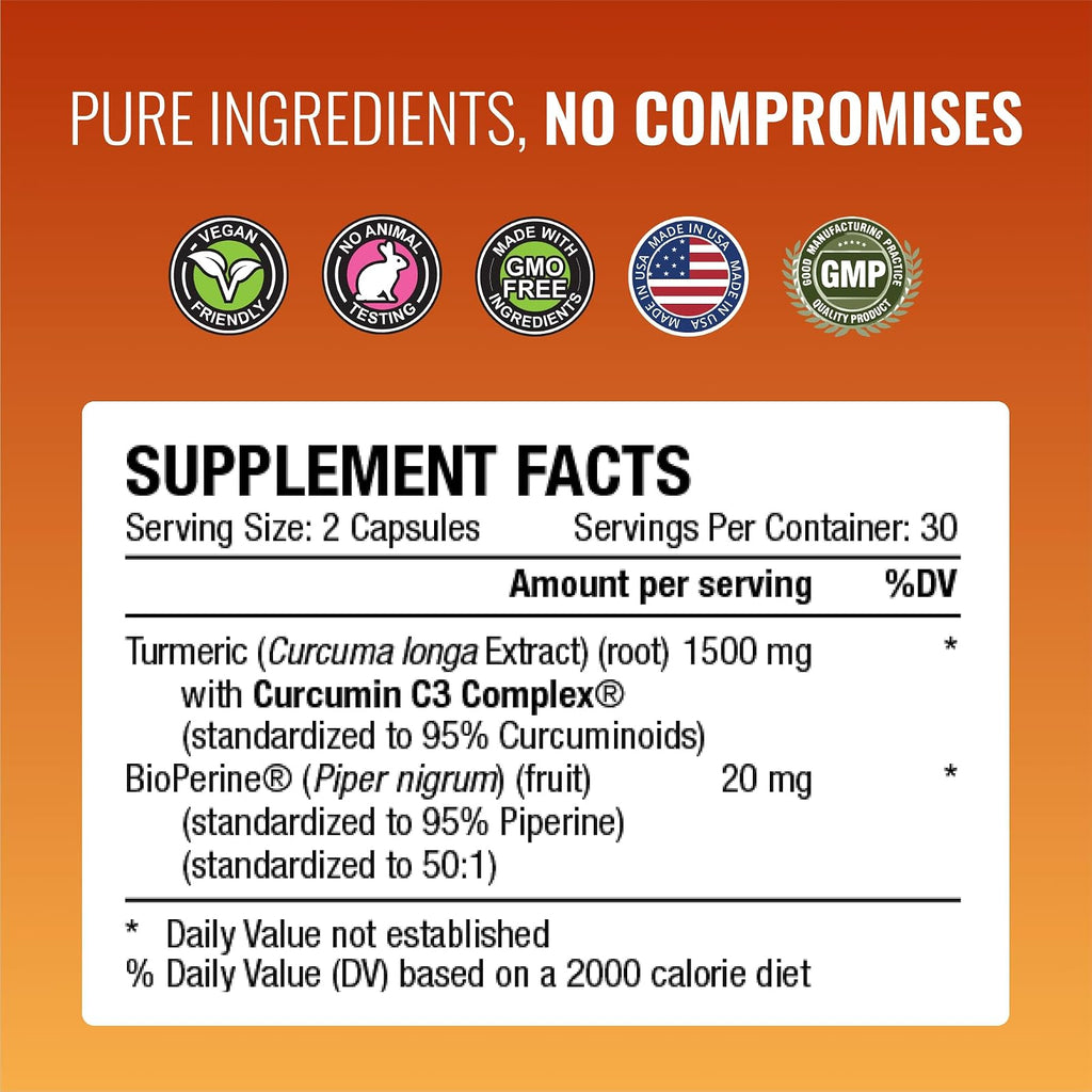 premium turmeric curcumin for daily use