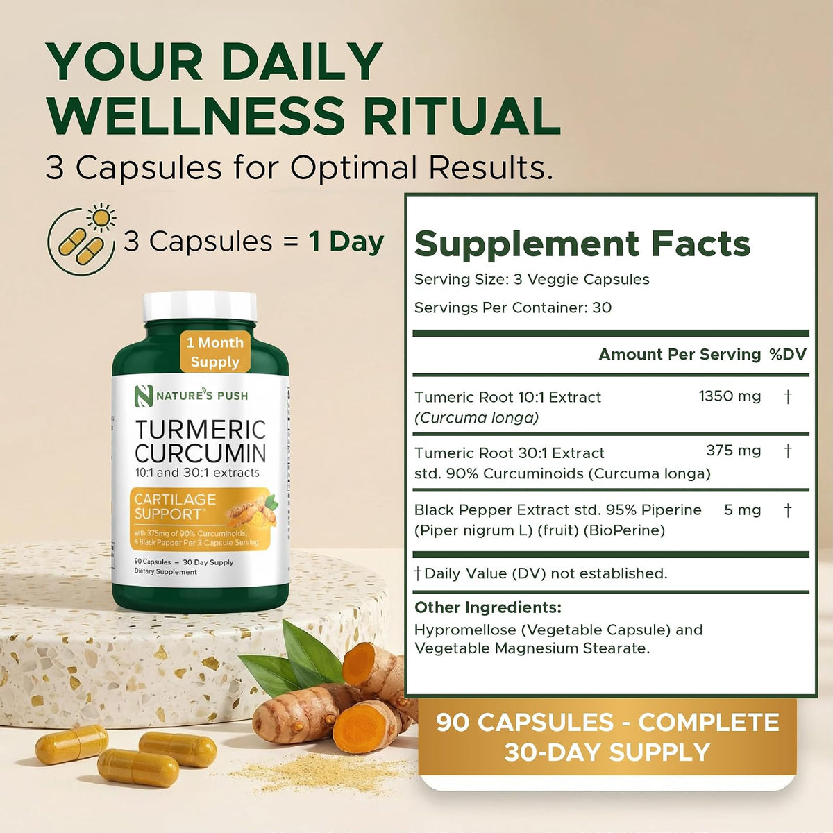 premium turmeric curcumin for vitality