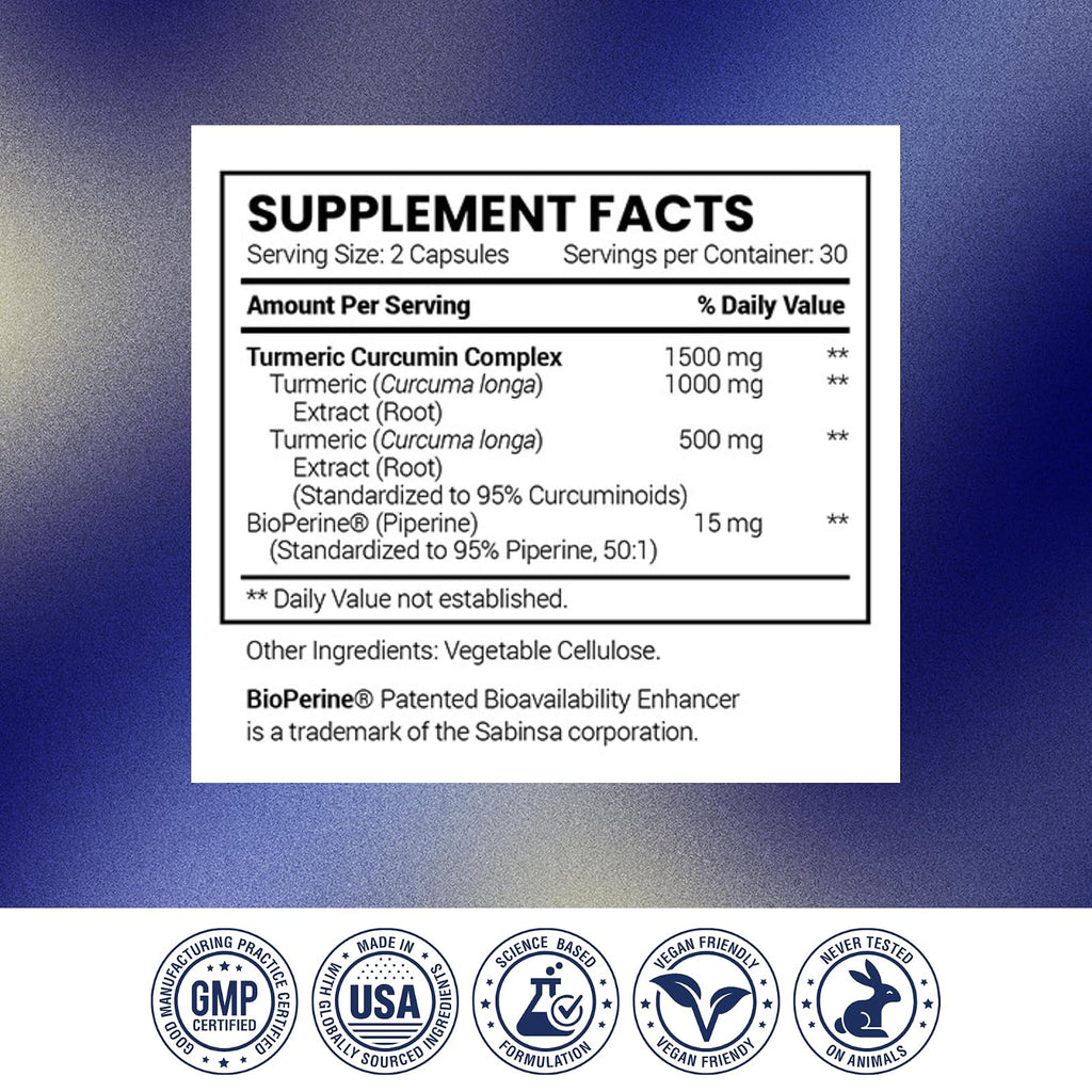 premium turmeric curcumin for wellness