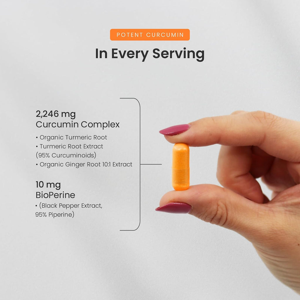 premium turmeric curcumin supplement