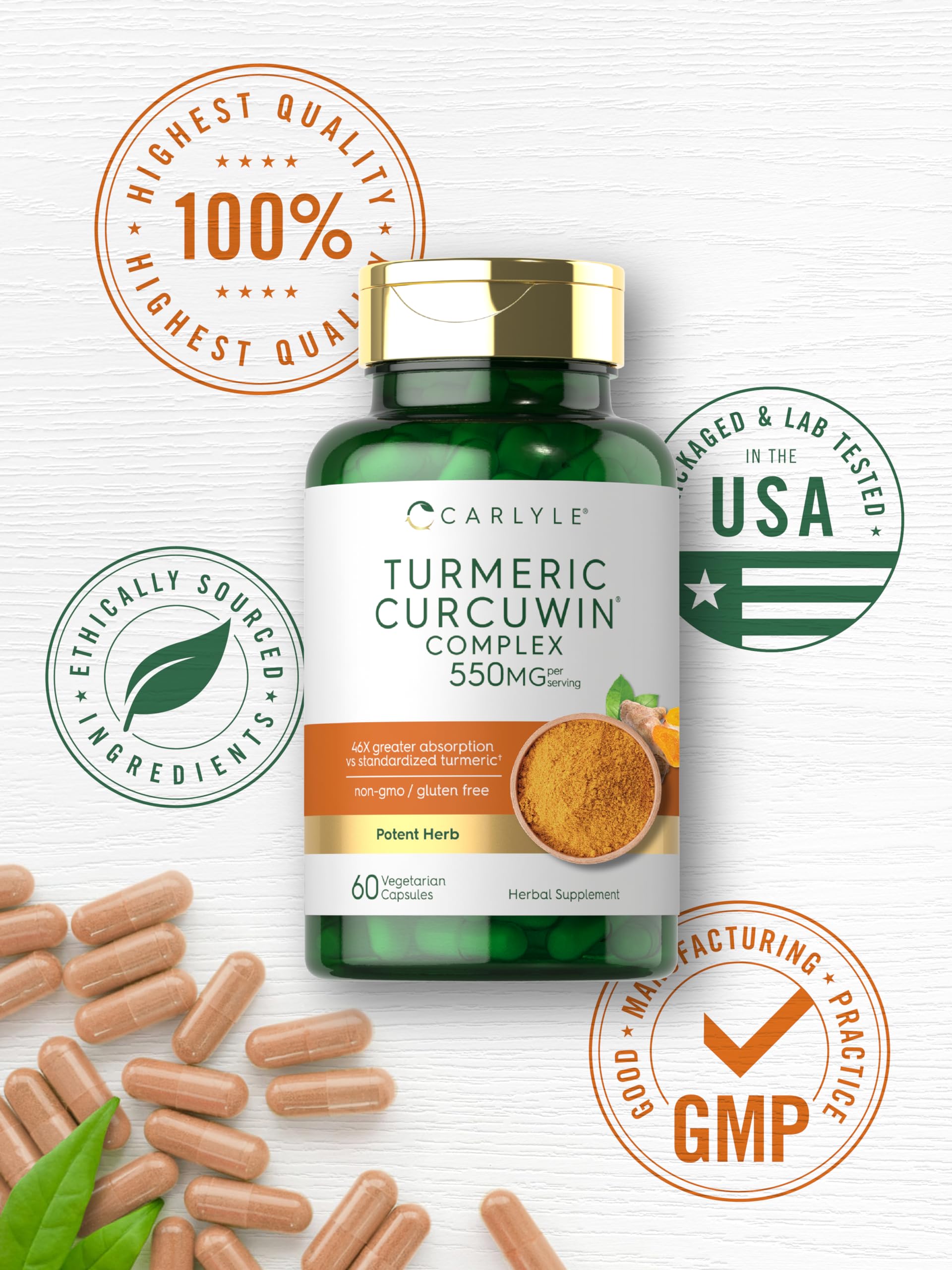 premium turmeric extract capsules